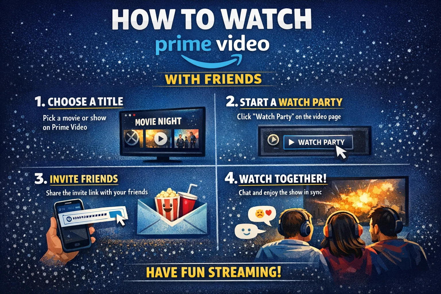 How to Watch Prime Video with Friends